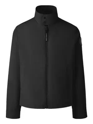 Canada Goose Rosedale Jacket With High Collar And Zip Closure - Black