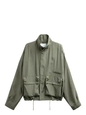 THE FRANKIE SHOP The Frankie Shop Long Sleeve Casual Jacket With Drawstring Hem