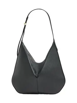 VALEXTRA Adjustable Shoulder Bag With Single Handle - Black
