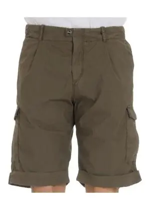 Herno Bermuda Shorts With Multiple Pockets - Brown