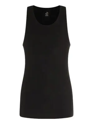 THOM KROM Ribbed Tank Top - Black