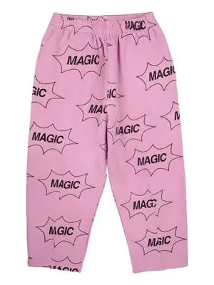 BOBO CHOSES Graphic Print Trousers - Pink