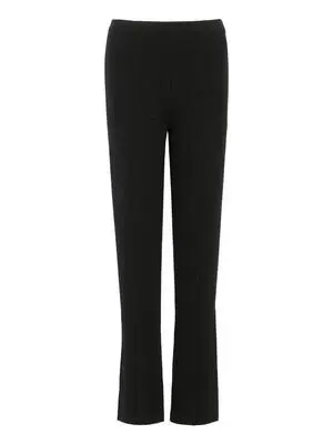 BARRIE Barrie Pleated Wool Cashmere Leggings