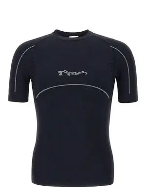 ROA Seamless Crewneck T-shirt - Black