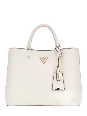 Guess Logo Handbag - Ivory