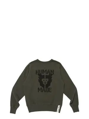HUMAN MADE Long Sleeve Sweatshirt - Green