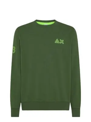 SUN 68 Crew Neck Sweatshirt - Green