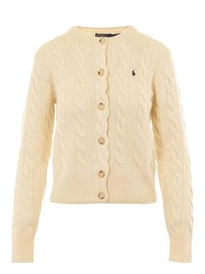 Polo Ralph Lauren Polo Ralph Lauren Cable Knit Cardigan Cream