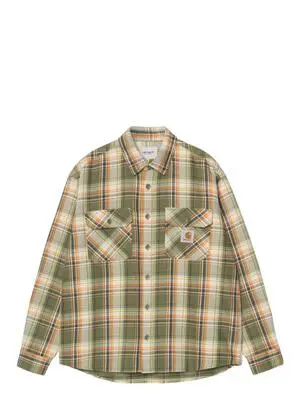 Carhartt Work In Progress Check Pocket Shirt - Dollar Green