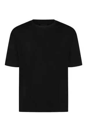 THOM KROM Short Sleeved Crewneck T-shirt - Black