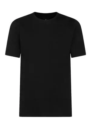 THOM KROM Contrast Stitch Crewneck T-shirt - Black