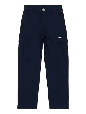 Tommy Hilfiger Woven Cargo Trousers - Navy Blue