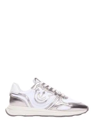 Pinko Panelled Zoe Sneakers - White