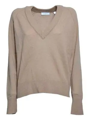 Equipment Madalene Knitted Jumper - Nude