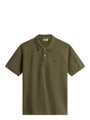 Woolrich Short-sleeved Polo Shirt - Emerald