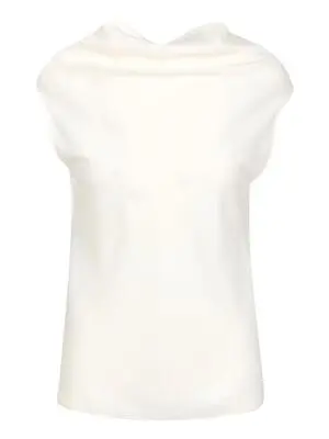 Philosophy Di Lorenzo Serafini Drape Front Blouse - White
