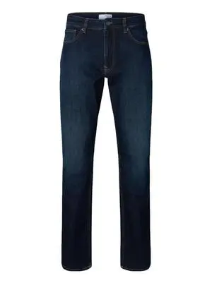 SELECTED 196 Flex Straight Fit Jeans - Black