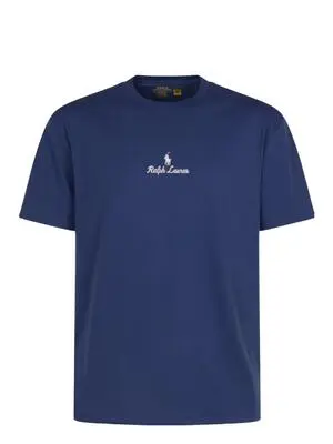 Polo Ralph Lauren Logo Crew-neck T-shirt - Blue