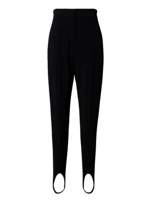 Stella McCartney High-rise Jersey Stirrup Leggings - Black