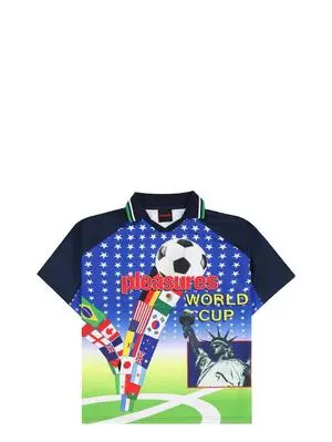 PLEASURES Flags Jersey - Multi
