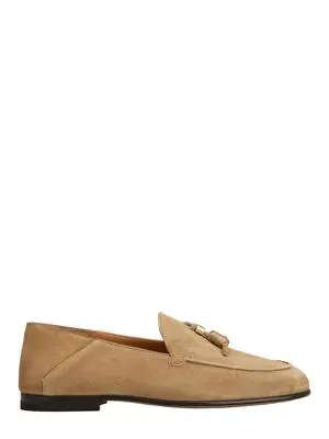 TOD'S Tod's Suede Mule Loafers