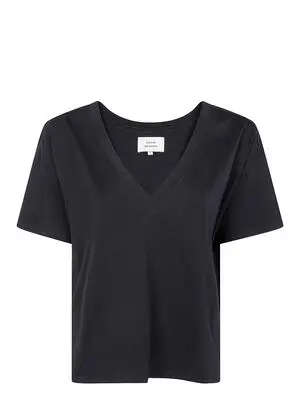 Loulou De Saison V-neck T-shirt - Black