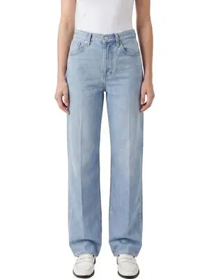 DONDUP Recycled Cotton Wideleg Jeans - Blue