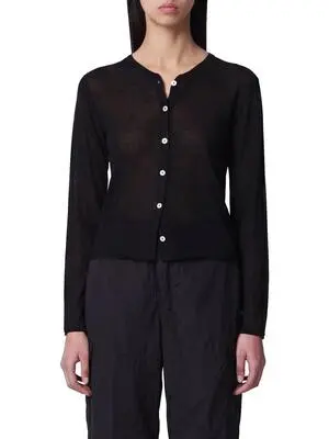 DUNST Cotton And Modal Blend Cardigan - Black