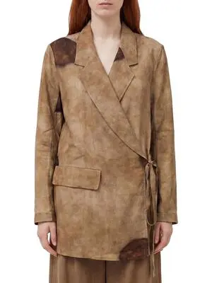 UMA WANG Double Breasted Jacket - Nude