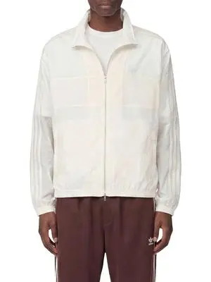 ADIDAS ORIGINALS BY WALES BONNER Recycled Nylon High Neck Windbreaker Jacket - White