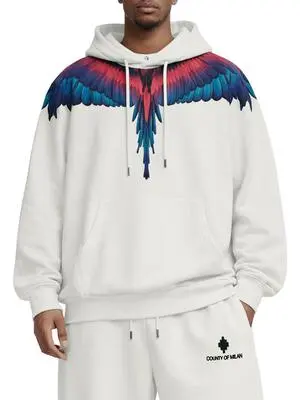 COUNTY OF MILAN County Of Milan Graphic Hoodie White