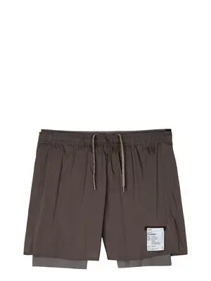 Satisfy Techsilk 8 Shorts - Brown
