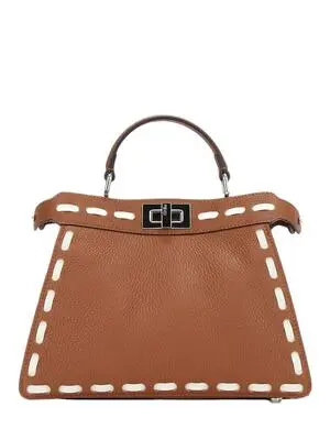 Fendi Peekaboo Iseeu Small Bag - Brown