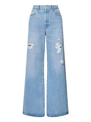 FRAME The Loose Wide-leg Denim Jeans - Sundrop