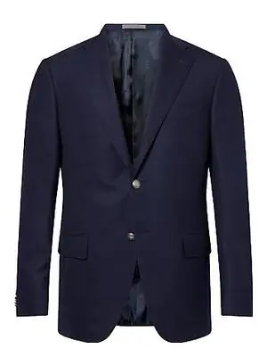 CORNELIANI Single-breasted Notch-lapel Wool Jacket 44