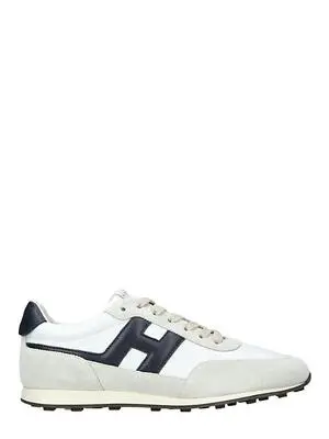 HOGAN Hogan Suede And Leather Lace-Up Trainers