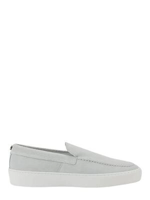 Steve Madden Steve Madden Suede Loafers With Contrast Midsole White