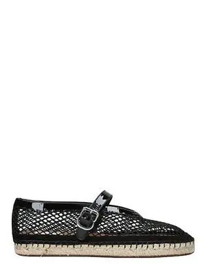 Alaïa Azzedine Fishnet Espadrilles - Black