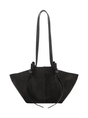 Yuzefi Suede Mochi Shoulder Bag - Brown