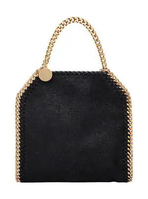 Stella McCartney Tiny Falabella Shaggy Deer Bag - Black