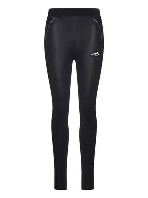Balenciaga Techwear Sports Mesh Leggings - Black