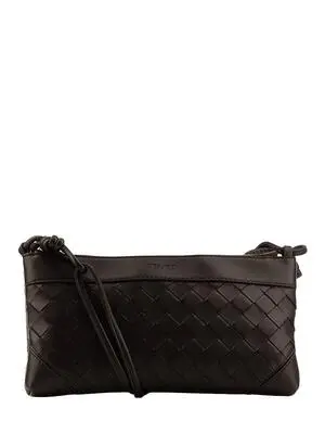 Bottega Veneta Woven Leather Clutch - Multicolor