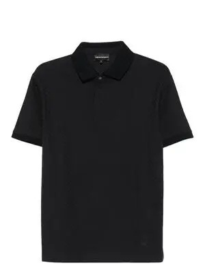 Emporio Armani Emporio Armani Cotton Polo Shirt Blue