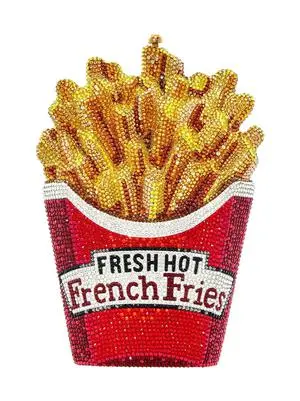 Judith Leiber Judith Leiber Couture French Fries Crystal Clutch Red