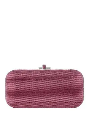 Judith Leiber Judith Leiber Couture Fullbead Clutch Purple
