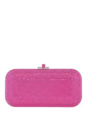 Judith Leiber Crystal Embellished Evening Clutch - Pink