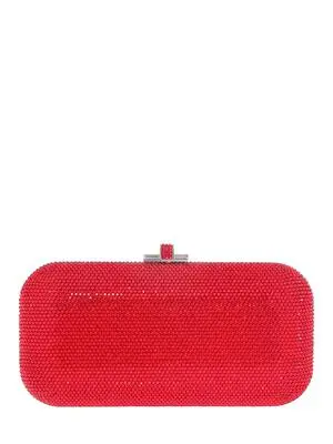 Judith Leiber Judith Leiber Couture Crystal Embellished Evening Clutch Red