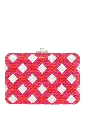 JUDITH LEIBER Judith Leiber Couture Slim Slide Trattoria Crystal Embellished Handbag