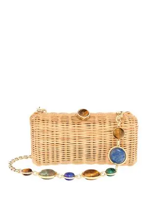 JUDITH LEIBER Judith Leiber Couture Poppy Basket Handbag