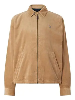 Polo Ralph Lauren Corduroy Bomber Jacket - Neutrals